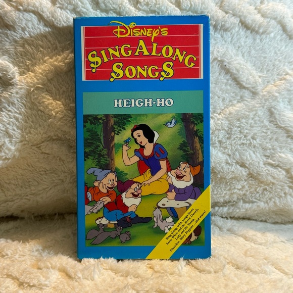 Disney | Media | Disneys Singalong Songs Heighho Vhs | Poshmark